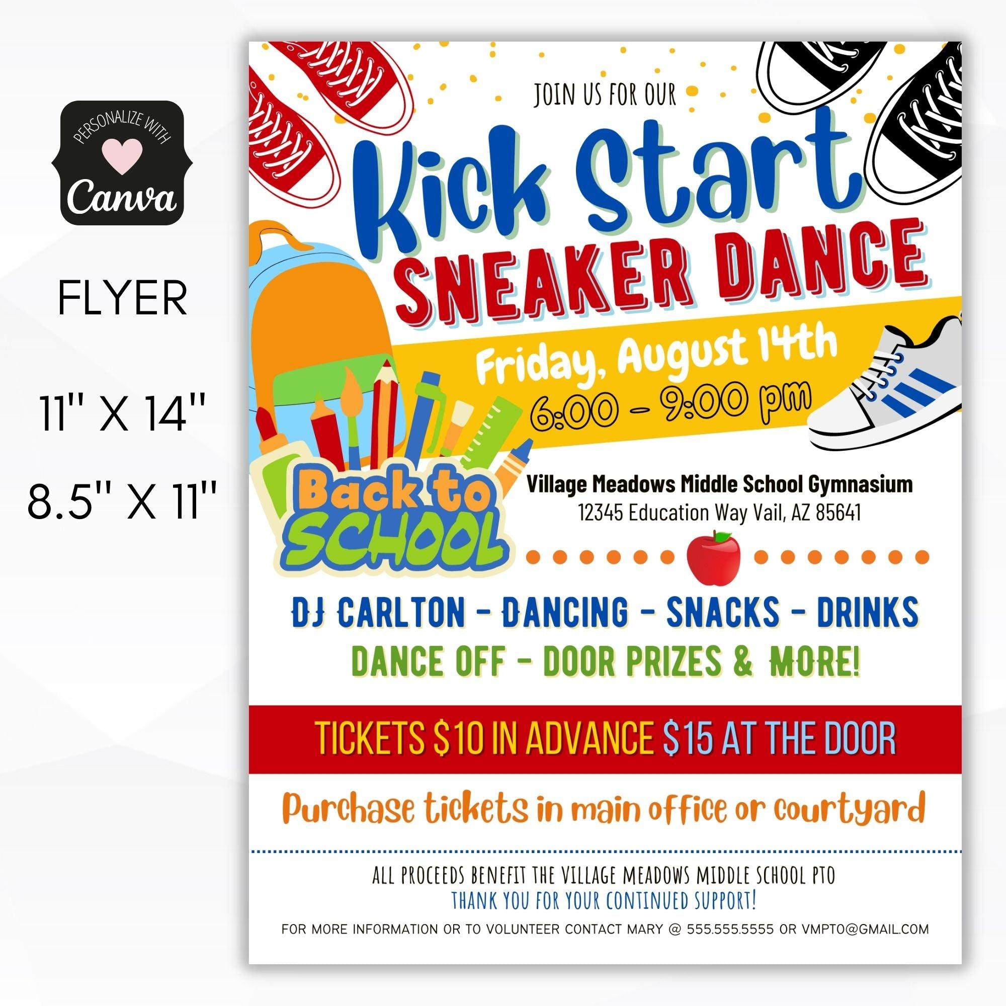 Back to School Sneaker Dance Party SET – Simple Desert Designs