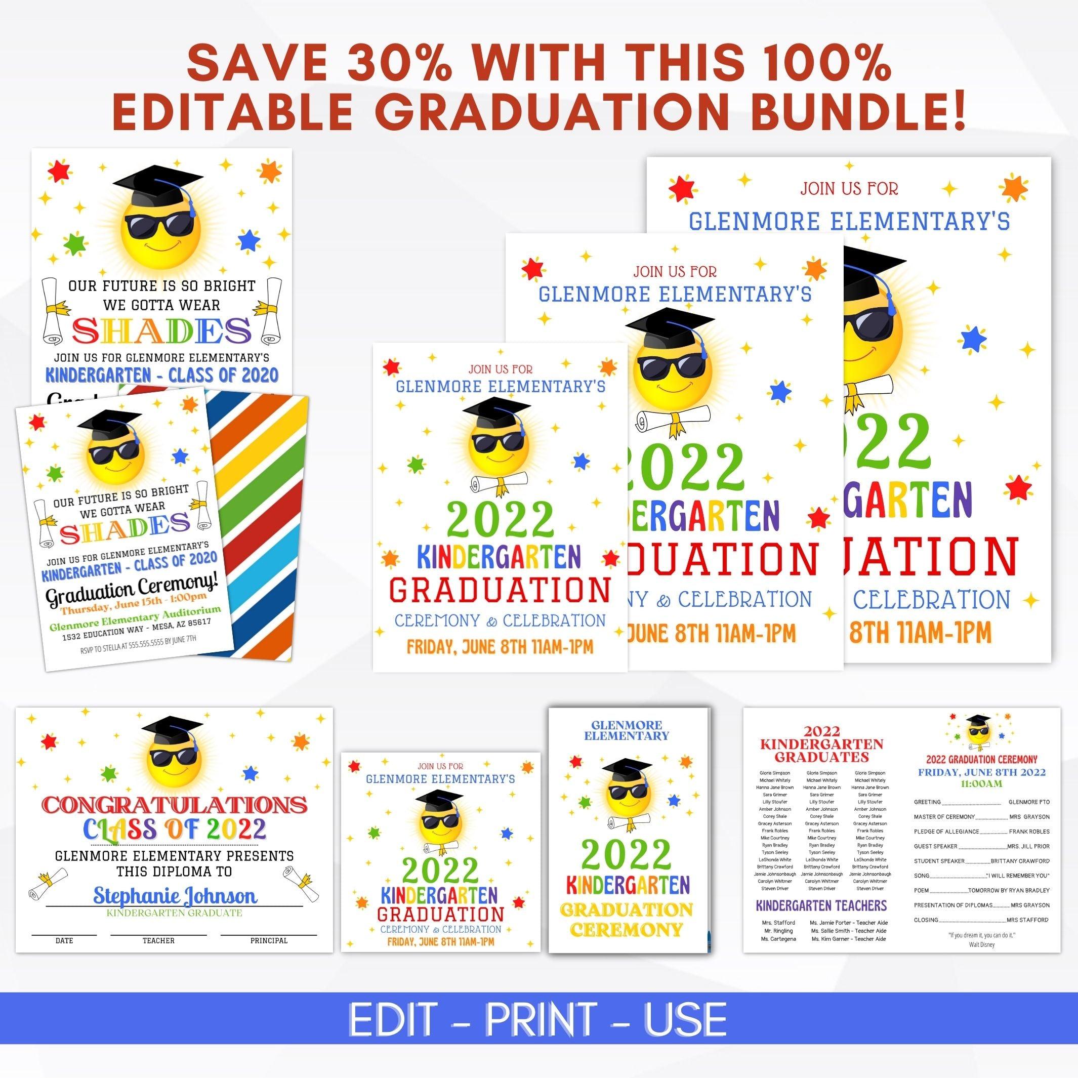 Future is Bright School Graduation Bundle – Simple Desert Designs