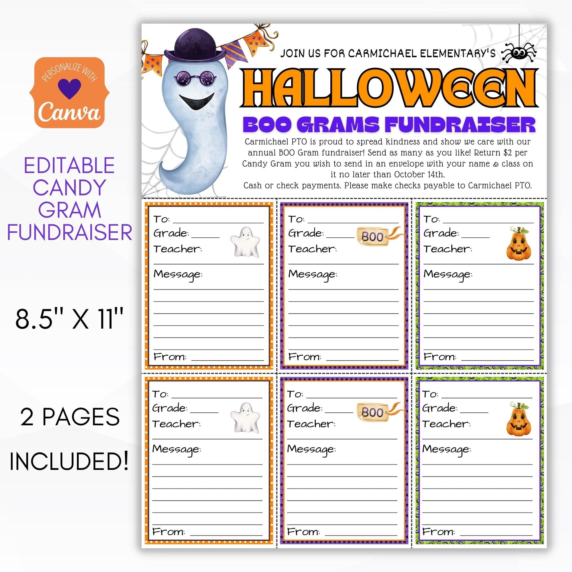 Halloween Candy Grams Fundraiser – Simple Desert Designs