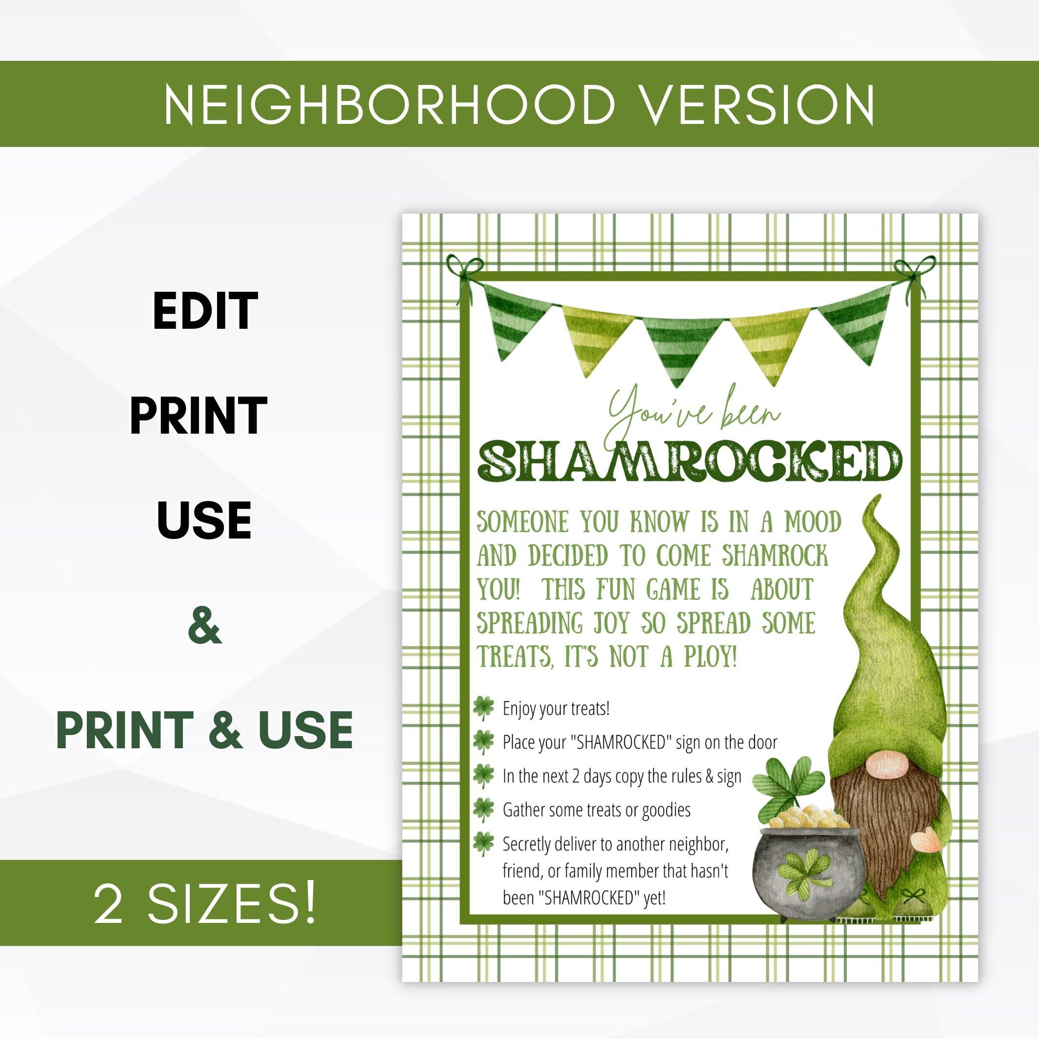 You've Been Pinched St Patrick's Day Tags – Simple Desert Designs