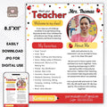 Ladybug Meet the Teacher Flyer – Simple Desert Designs