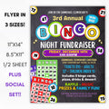 Bingo for Fundraising Flyer Bundle – Simple Desert Designs