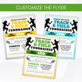 Track and Field Fundraiser Flyer Set | Simple Desert Designs