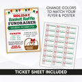 Holiday Basket Raffle Flyer | Simple Desert Designs