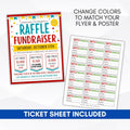 Raffle Flyer Poster Ticket Set – Simple Desert Designs