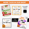 Halloween Student Treat Tags – Simple Desert Designs