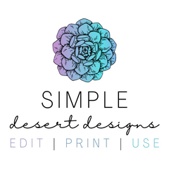 Cute Gratitude Grams Thanksgiving Set – Simple Desert Designs