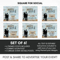 Barn Dance Flyer Ticket Bundle | Simple Desert Designs