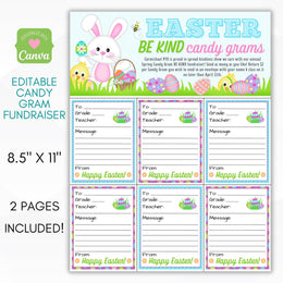 Candy Grams Fundraisers – Simple Desert Designs