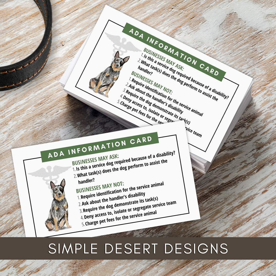 ADA Service Team Cards – Simple Desert Designs