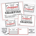 Chopped Game Night Cooking Game Bundle | Simple Desert Designs