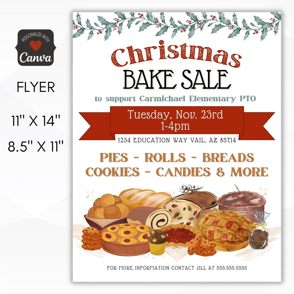 Homemade Bake Sale Poster Ideas