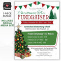 Christmas Tree Fundraiser Flyer Bundle | Simple Desert Designs