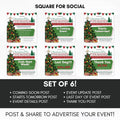 Christmas Tree Fundraiser Flyer Bundle | Simple Desert Designs
