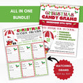 Christmas Candy Grams Fundraiser Flyers | Simple Desert Designs