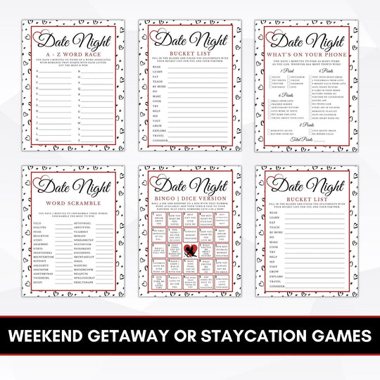 Date Night Games Bundle Printable – Simple Desert Designs