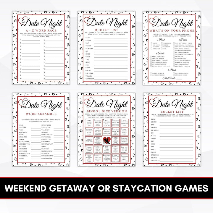 Date Night Games Bundle Printable – Simple Desert Designs