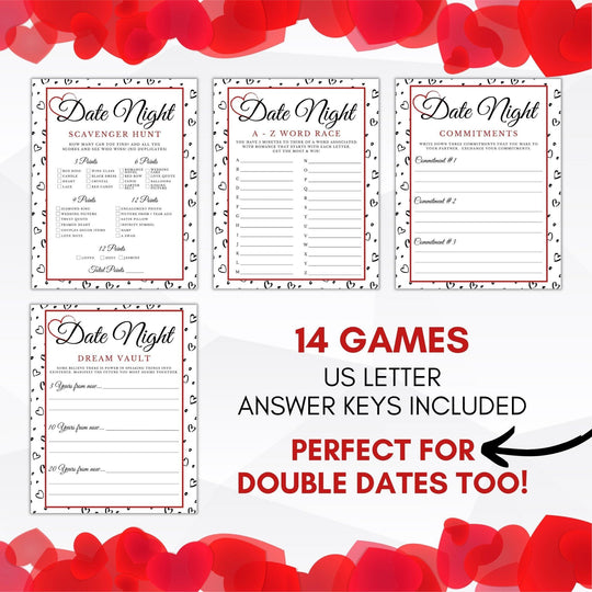 Date Night Games Bundle Printable | Simple Desert Designs