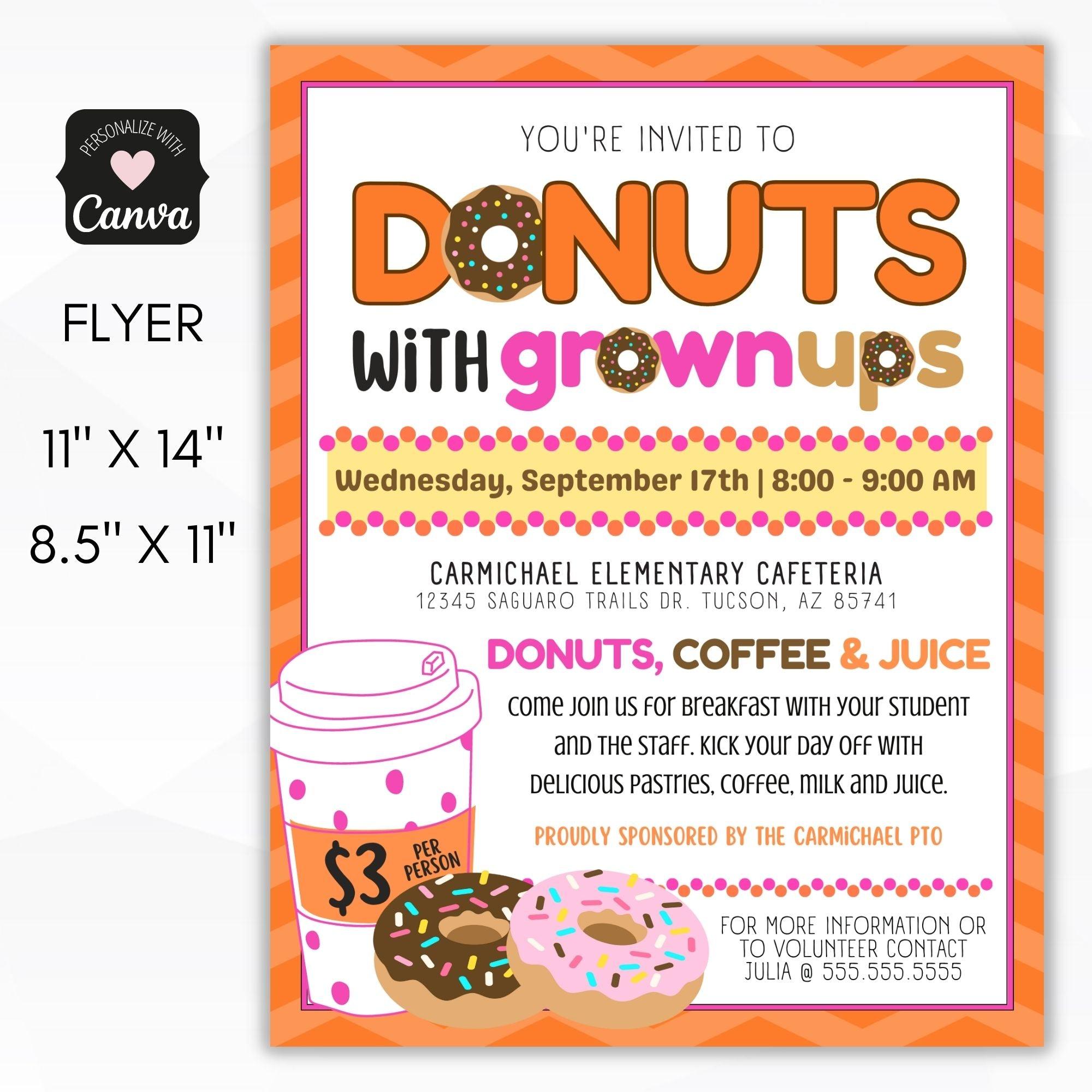 Dunking Donuts With Grownups – Simple Desert Designs