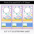 Easter Pop By Real Estate Door Hangers Set | Simple Desert Designs