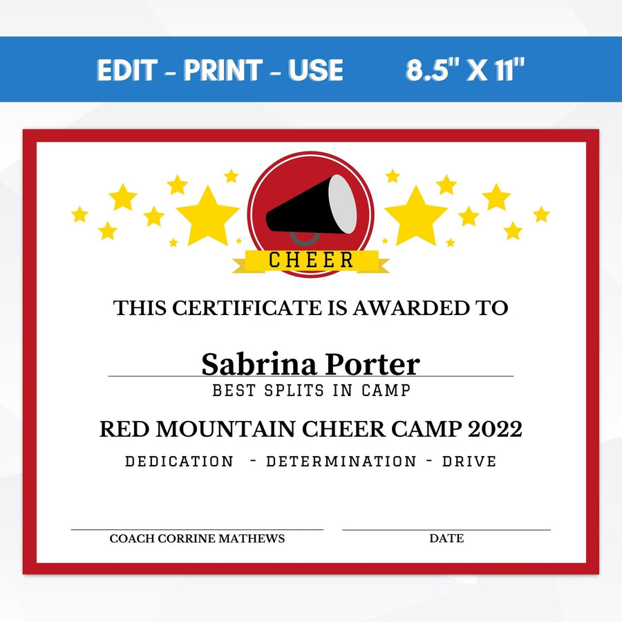 Grad Ceremony Certificate Diploma – Simple Desert Designs