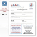 Editable Registration Form Template | Simple Desert Designs