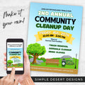 Editable Flyer for Community Event | Simple Desert Designs