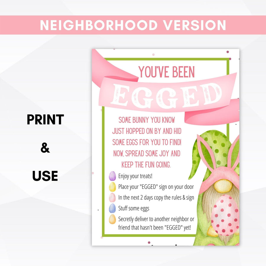 Egg My Yard Easter Egged Game – Simple Desert Designs
