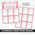 Valentines Day Flower Grams Bundle – Simple Desert Designs