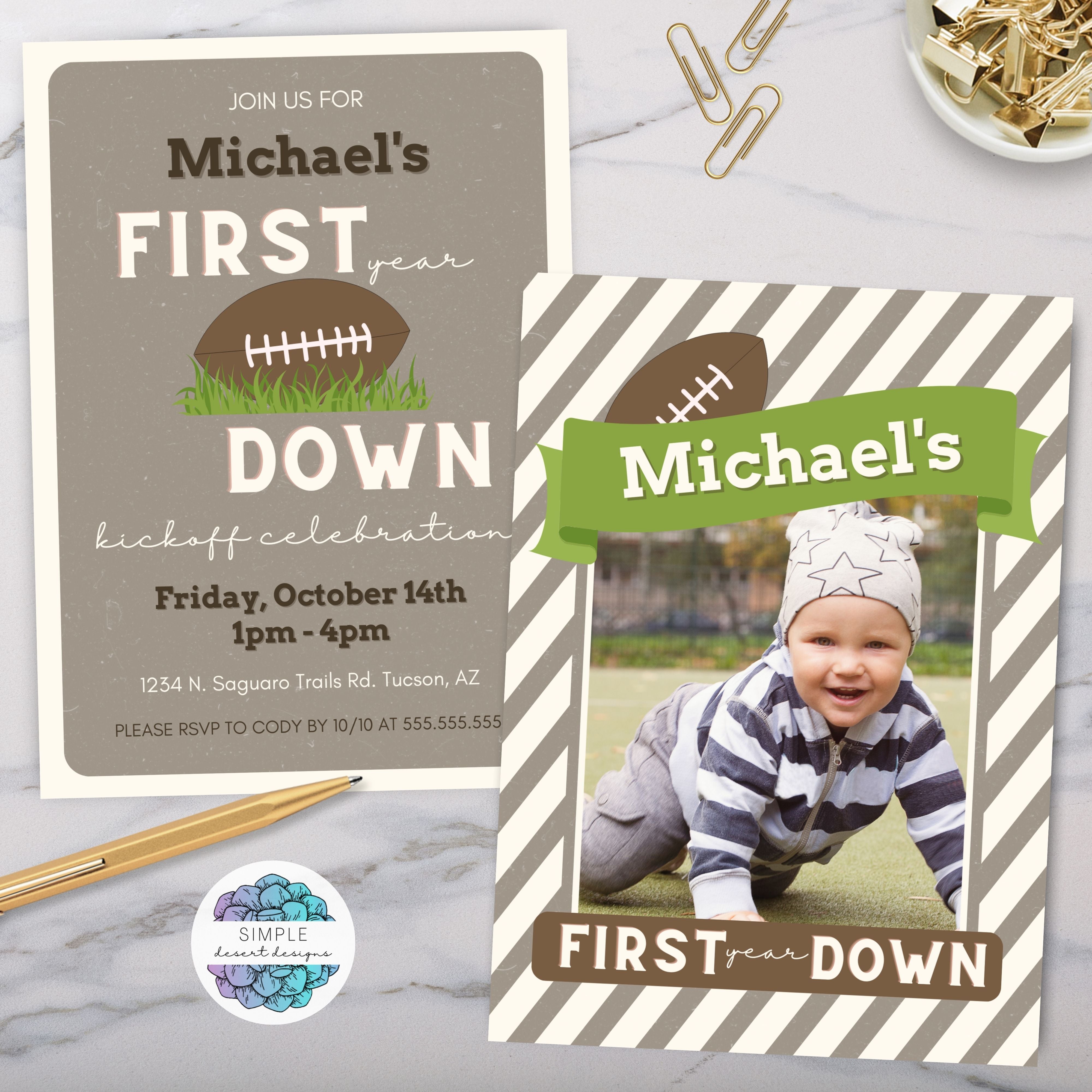 Birthday Invitations 1 Year Old Boy Birthday Party Invitations | Photo