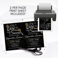 Formal Key to our Success Invitation Editable Template | Simple Desert ...