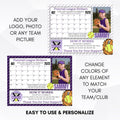 Fundraising Sports Calendar Softball – Simple Desert Designs