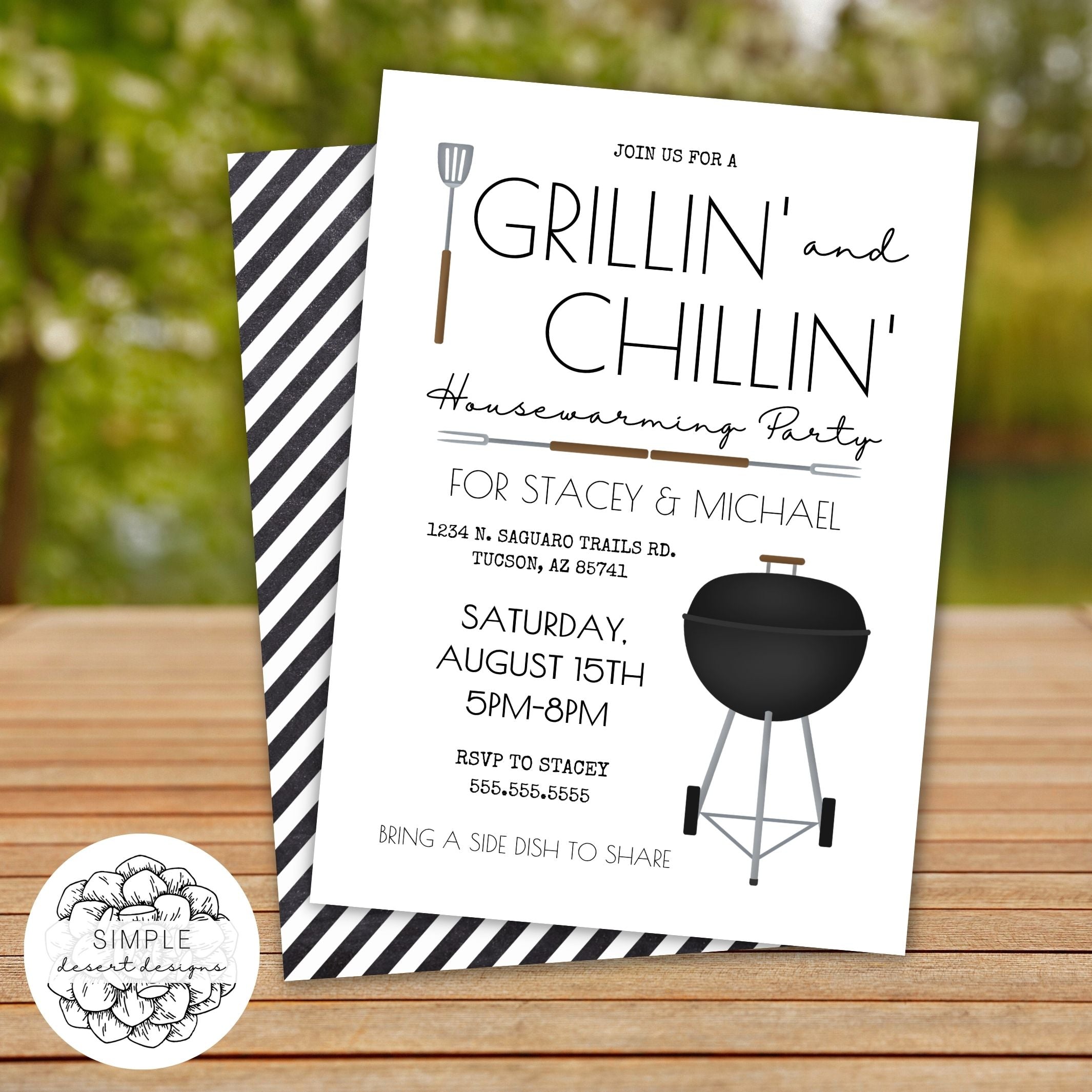 House Warming Bbq Invitation Template Housewarming Bbq Invite