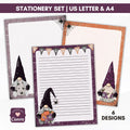 Halloween Gnomes Journal Paper Set – Simple Desert Designs