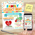 Family Literacy Night Flyers Set | Simple Desert Designs