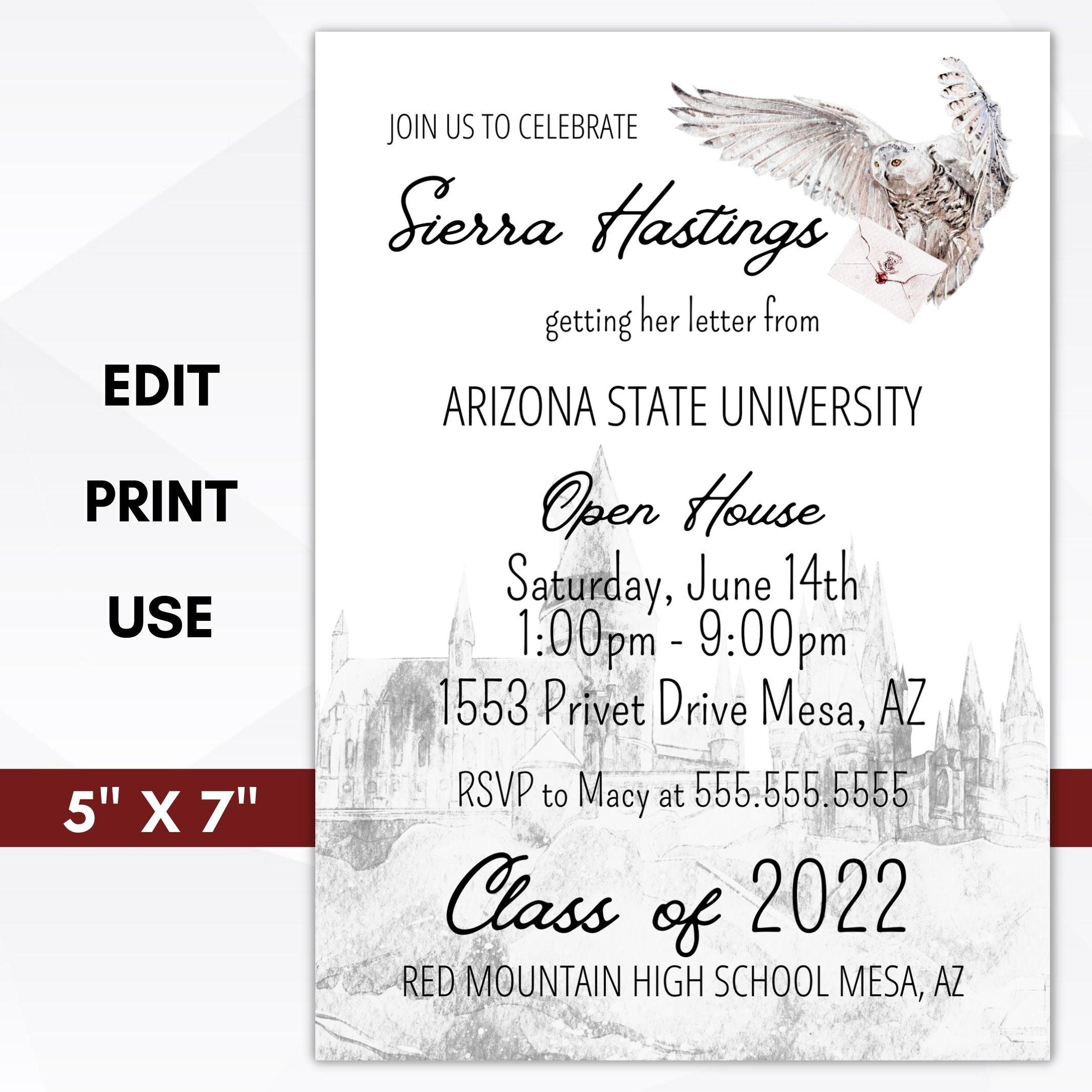 2022 High School Graduation Invitations