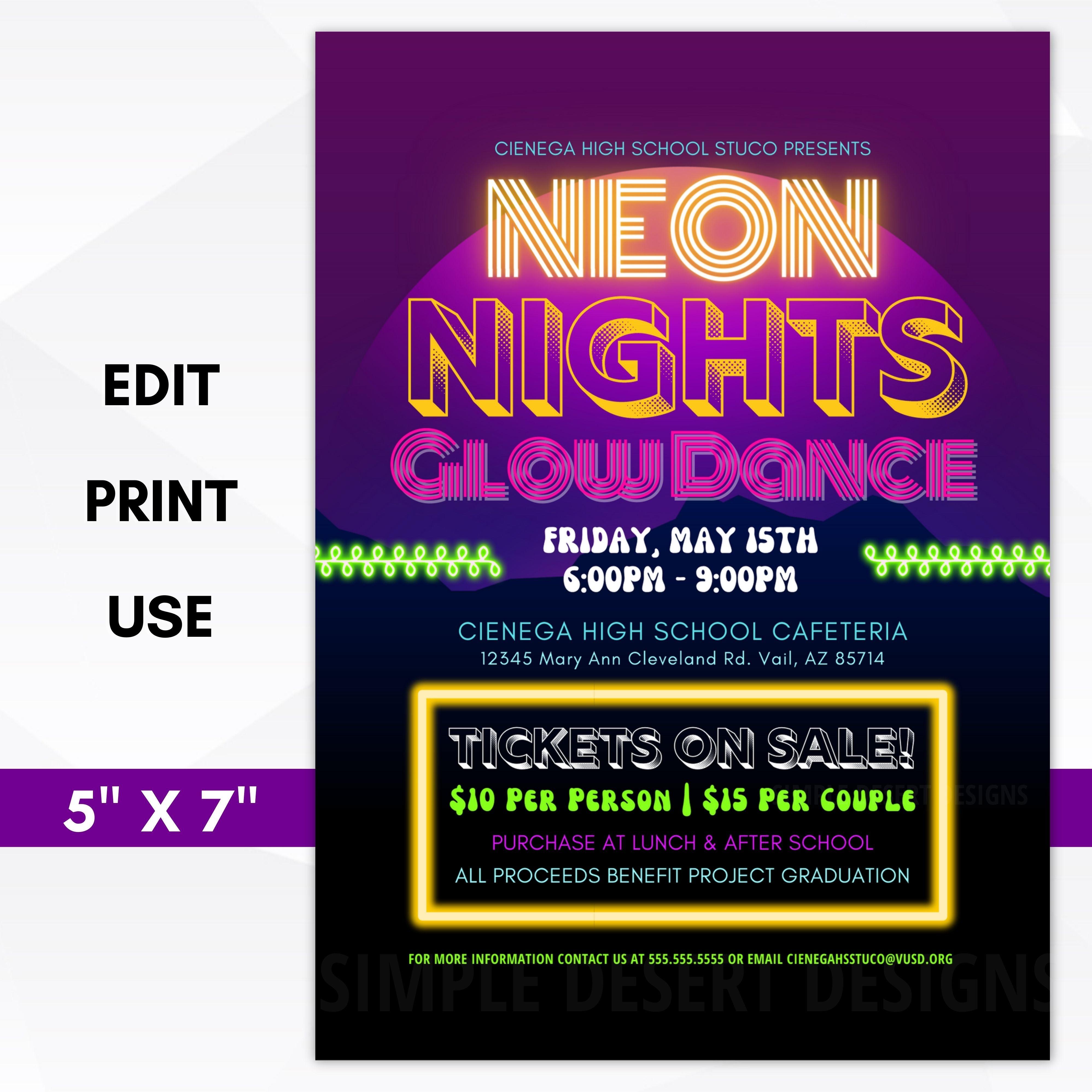 Prom Dance Invitation Design Page 2 Free And Customizable Prom