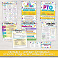 PTO Membership Toolkit PTA Forms Bundle – Simple Desert Designs