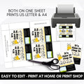 Ring In New Year Pop By Tag Editable | Simple Desert Designs