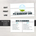 School PTO PTA Membership Forms Toolkit – Simple Desert Designs