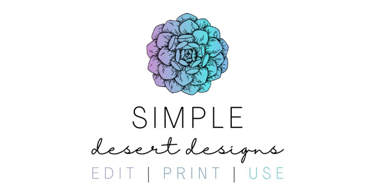 Flyer Templates – Simple Desert Designs