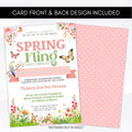 Spring Fling Charity Fundraiser Invite – Simple Desert Designs
