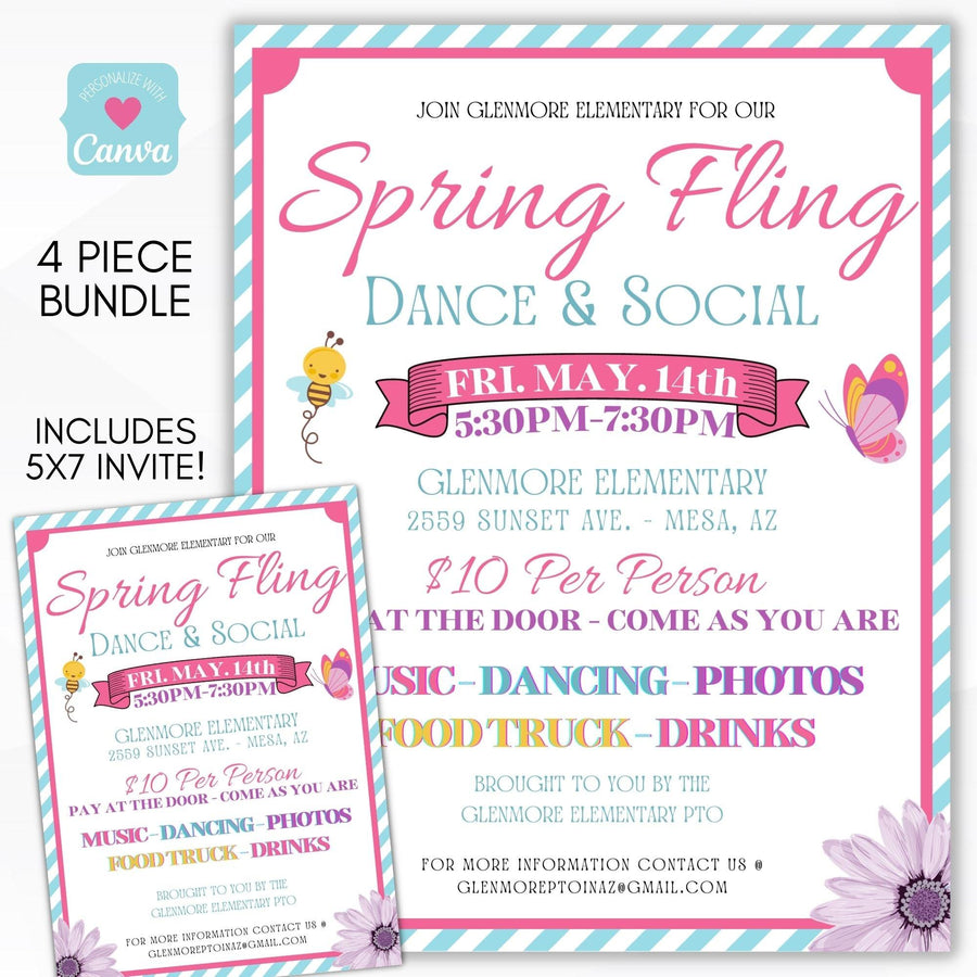 Spring Fling Themed Dance Bundle – Simple Desert Designs