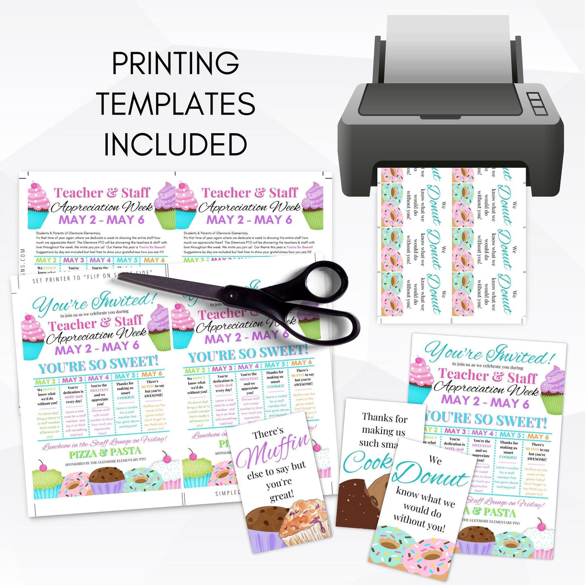 Teacher Appreciation Week Bundle - Simple Desert Designs