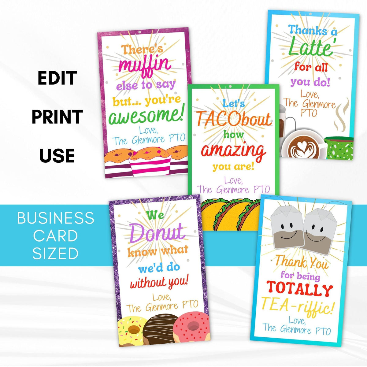 Editable Teacher Appreciation Week Bundle - Simple Desert Designs
