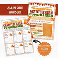 Thanksgiving Gratitude Grams Fundraiser Flyer Set | Simple Desert Designs