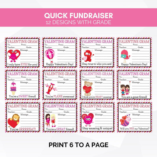 Valentine's Day Candy Gram Fundraiser – Simple Desert Designs