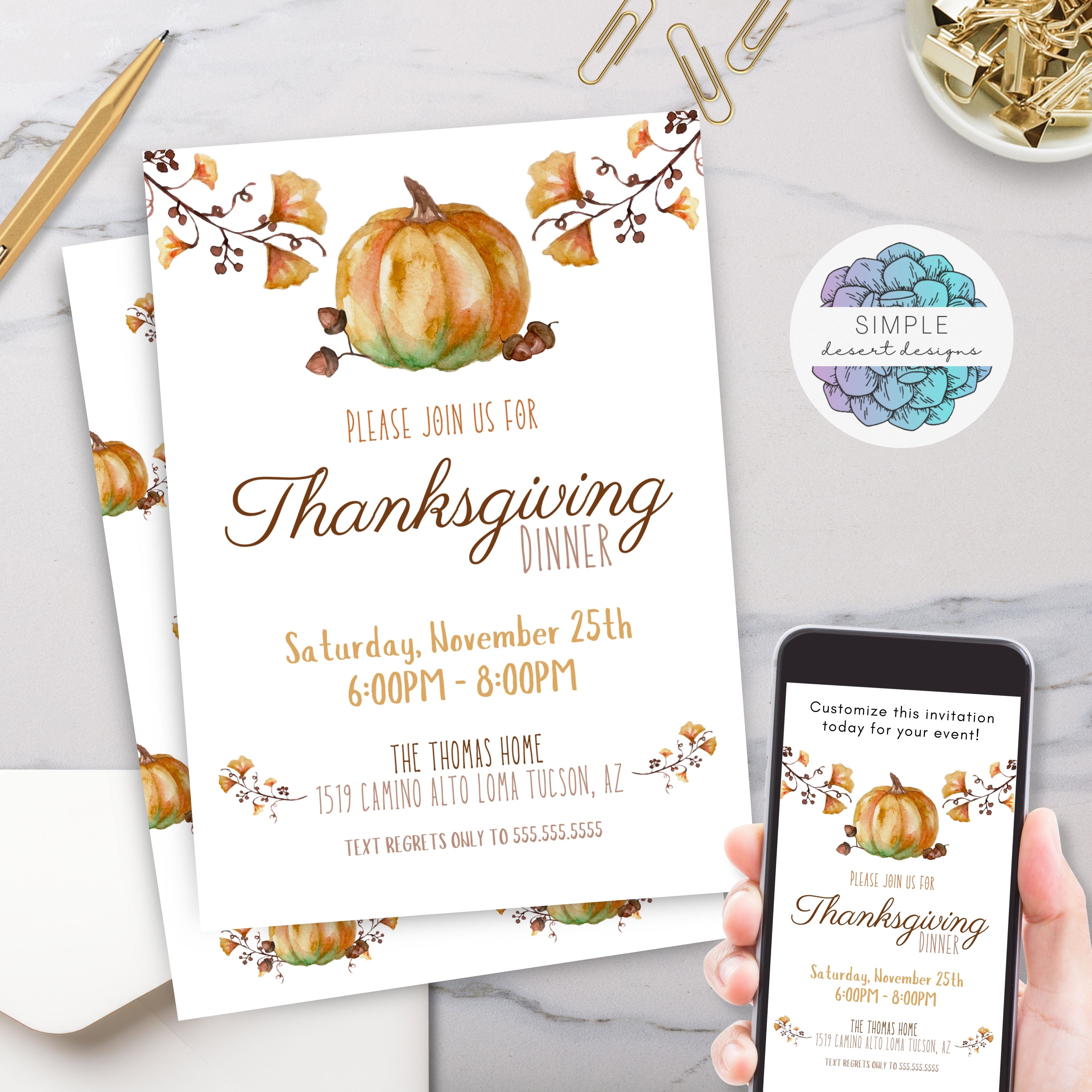 Retro Thanksgiving Invitations 1,900+ Vintage Thanksgiving Dinner