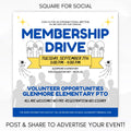 Volunteer Recruitment Membership Drive Flyer Set | Simple Desert Designs
