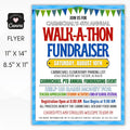 Walkathon Fundraiser Flyer – Simple Desert Designs
